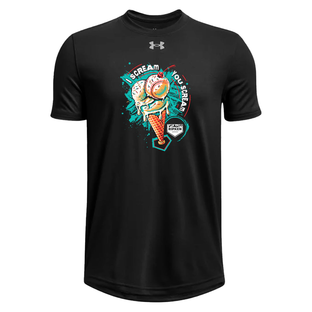 Aberdeen Ice Cream Cone Youth Tech Tee – Ripken Baseball